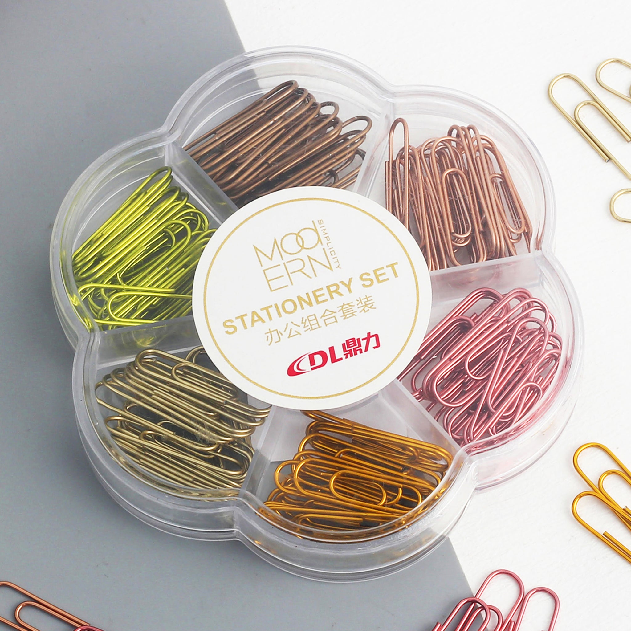 Tempered Steel Binder Clips - 40 Pack, Corrosion-Resistant