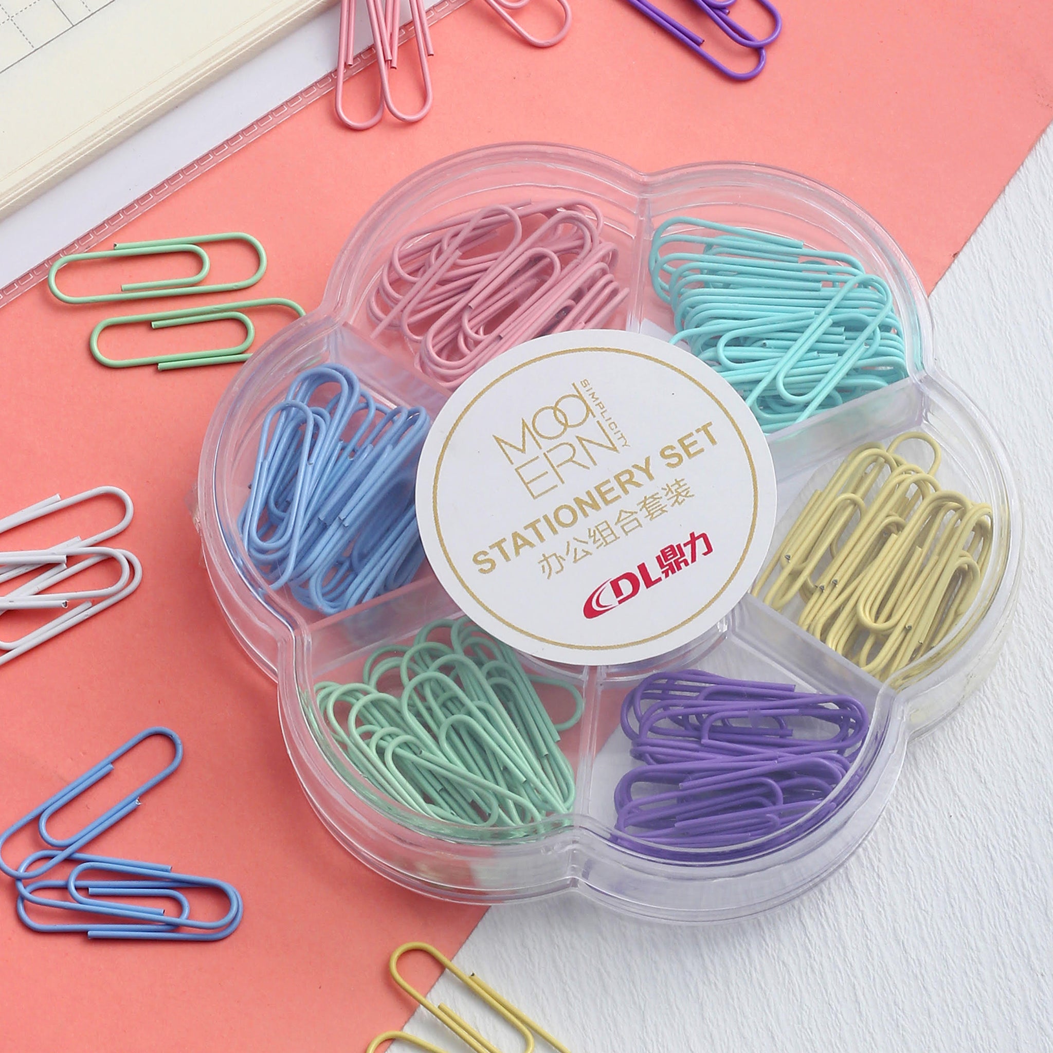 Tempered Steel Binder Clips - 40 Pack, Corrosion-Resistant